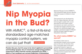Myopia management